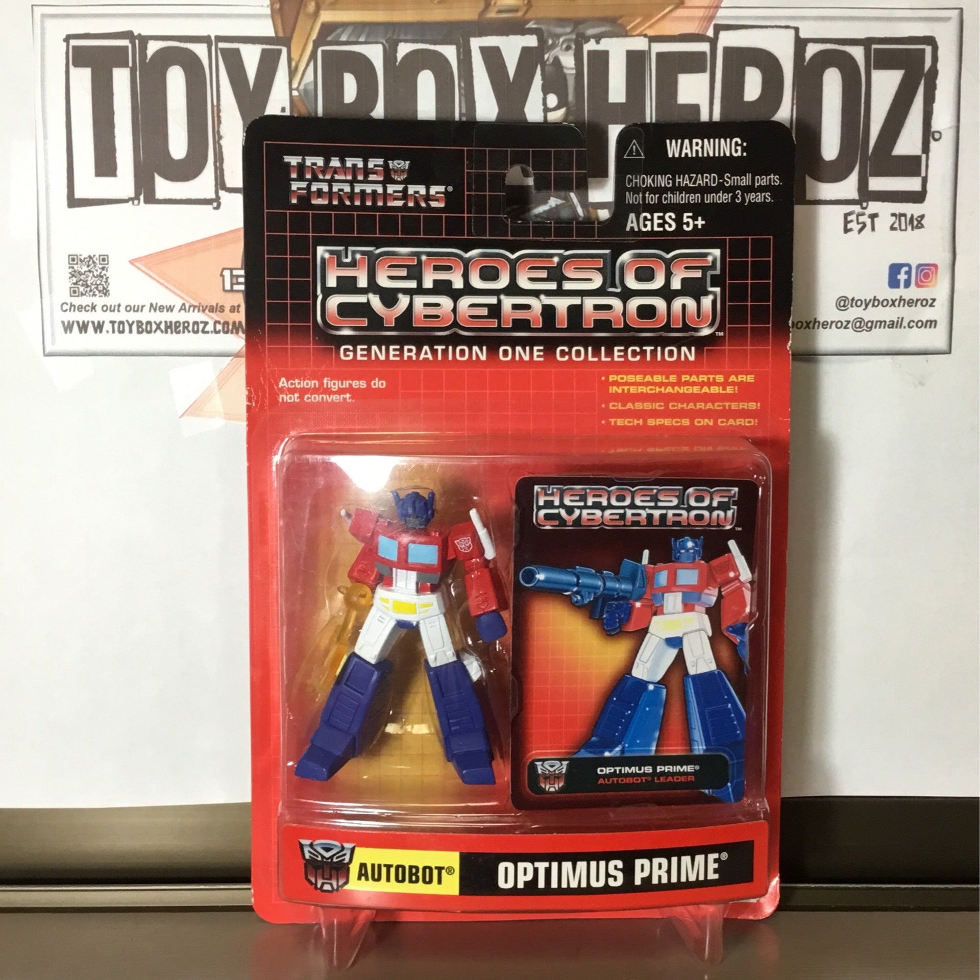 Transformers 4 Optimus Prime Toy Box